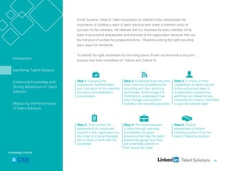 How to build a team of talent advisors | PPT