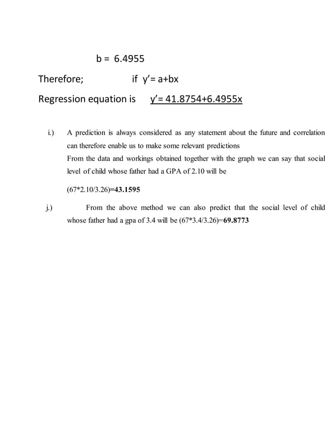 CORRELATION ASSIGNMENT.docx | Physics | Science