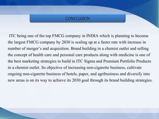 Developing ITC Portfolio in Chemist Channel | PPTX