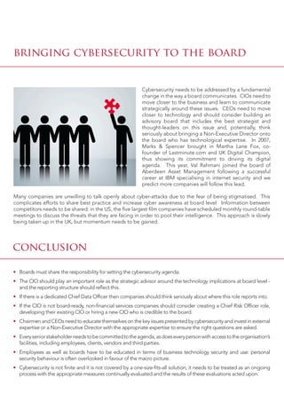 Norman Broadbent Cybersecurity Report - How should boards respond | PDF