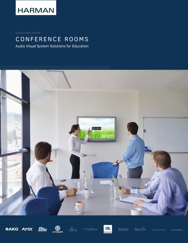 HARMAN-SolutionGuide-Education-Conference Rooms Final 6915 | PDF | Web Conferencing | Computer ...