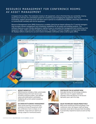 HARMAN-SolutionGuide-Education-Conference Rooms Final 6915 | PDF | Web Conferencing | Computer ...