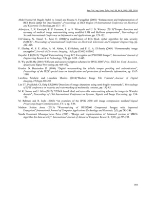 Compressed Image Authentication using CDMA Watermarking and EMRC6 Encryption | PDF | Web ...