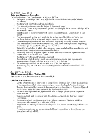 CV Homayoun WAFA new | PDF