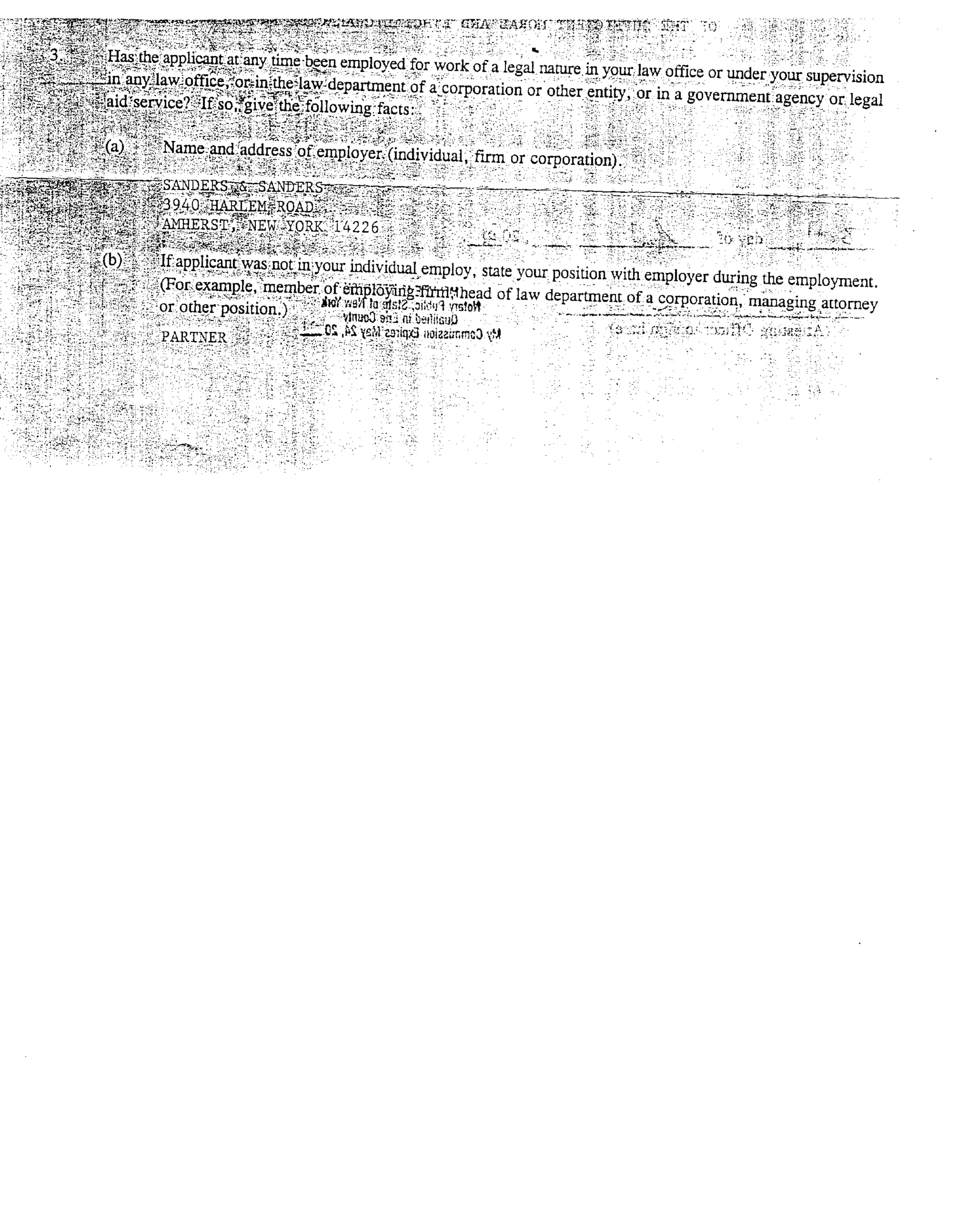 Harvey P Sanders 2001 | PDF