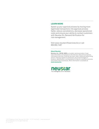 NIS - Risk Verification-SolutionSheet (1) | PDF