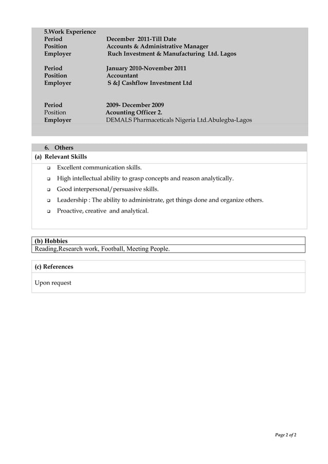 JOY RESUME 2015 | PDF