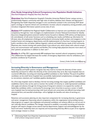 Bostick- HPOE Eliminating Health Care Disparities | PDF