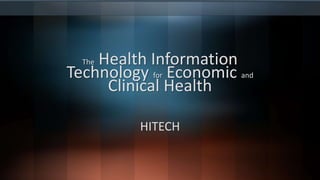 HIPAA-HITECH-MU Simplified | PPTX