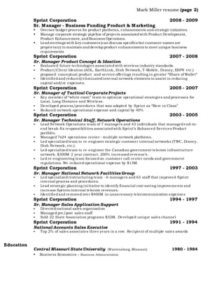 Mark Miller - Resume 2016 | PDF