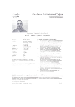 Cisco certification | PDF