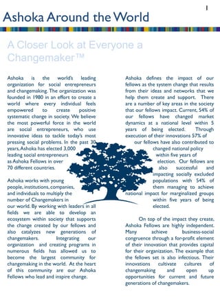 Ashoka Semi-Annual Report_PUBLIC_final version | PDF