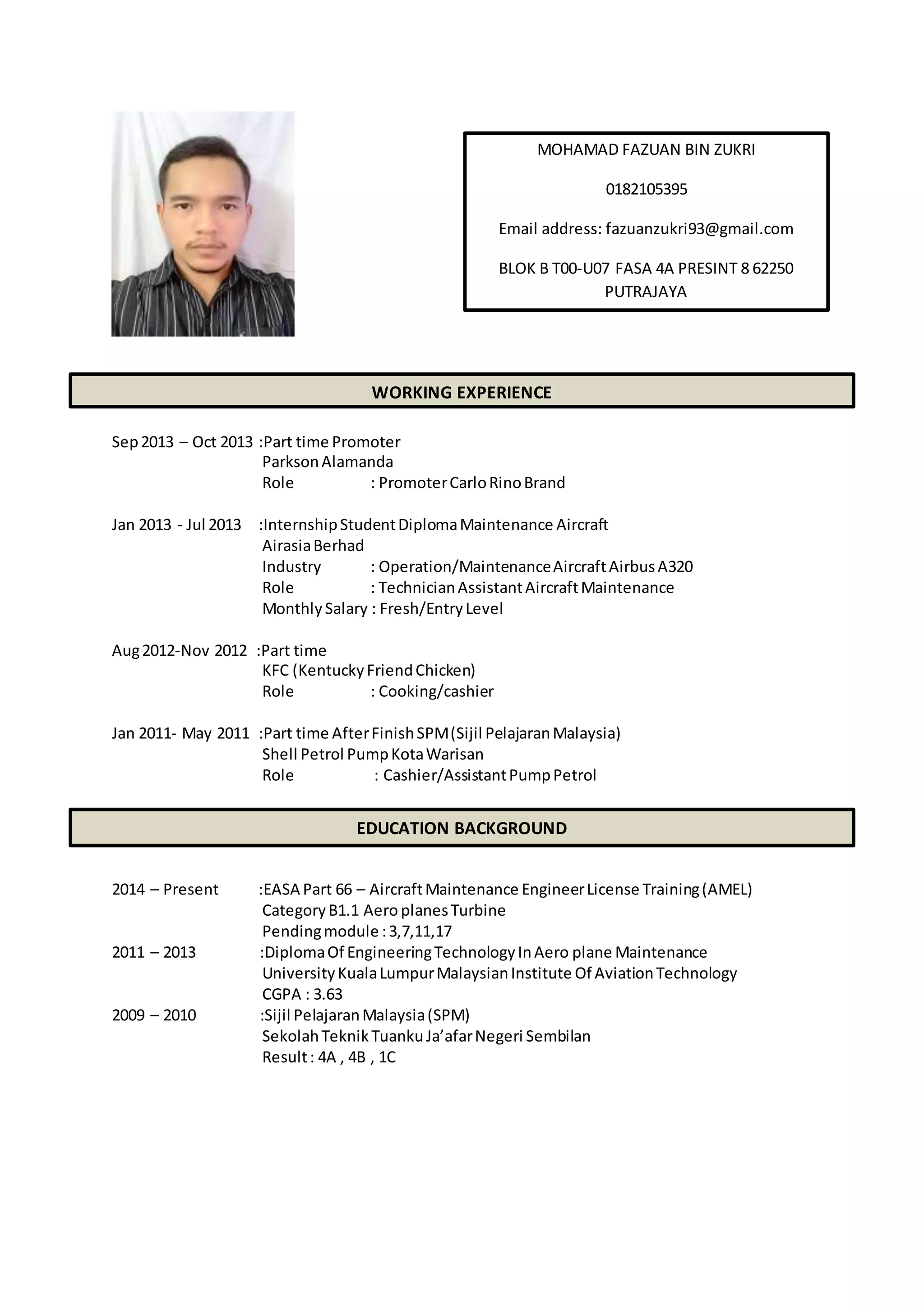 resume aku | DOCX