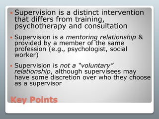 Supervision | PPTX