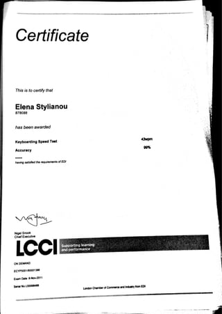 Certificates | PDF