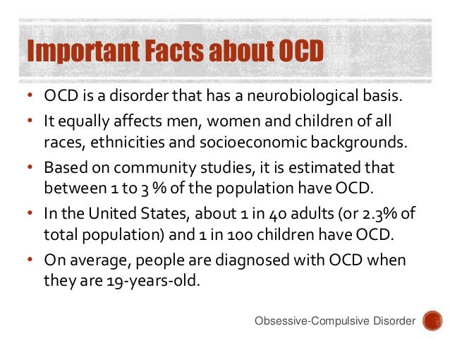 LACK OF AWARENESS ABOUT OCD