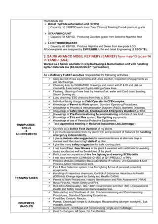 Bansil Resume field operator | PDF