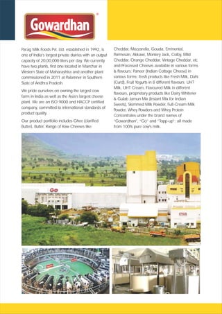 Brochure_2013 | PDF | Desserts and Baking | Food & Drink