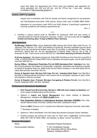 Updated_resume-2015 | PDF