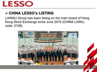 CHINA LESSO GROUP INTRODUCTION2015 | PDF