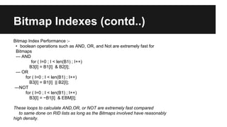 Improved Query Performance With Variant Indexes - review presentation | PPT
