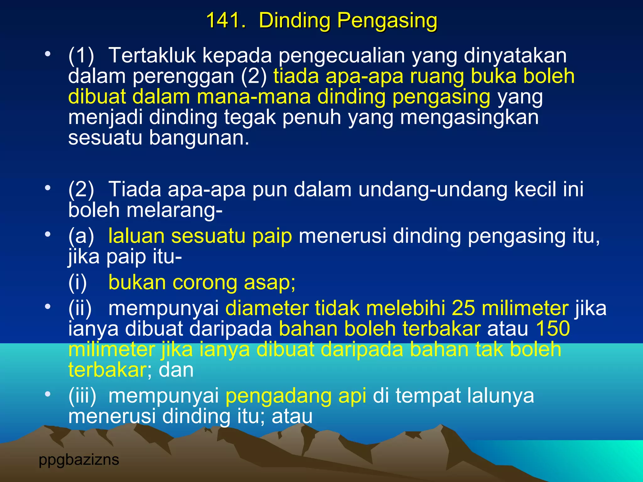 Compartmentation in fire protection system in Building | PPT