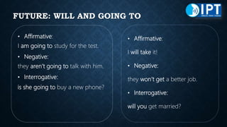 A1.2 unit 4 - future | PPT | Free Download