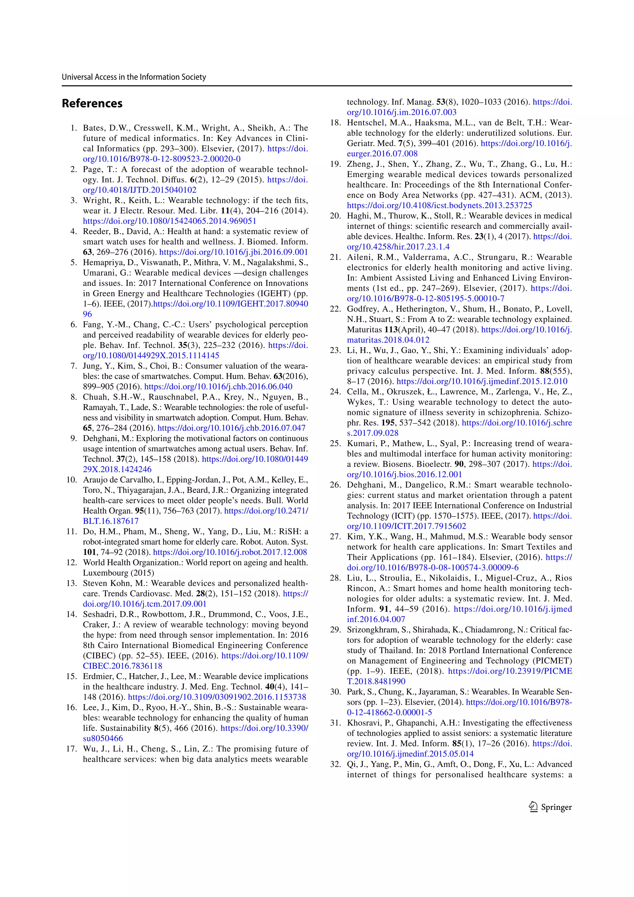 Identifying critical success factors for wearable medical devices: A ...