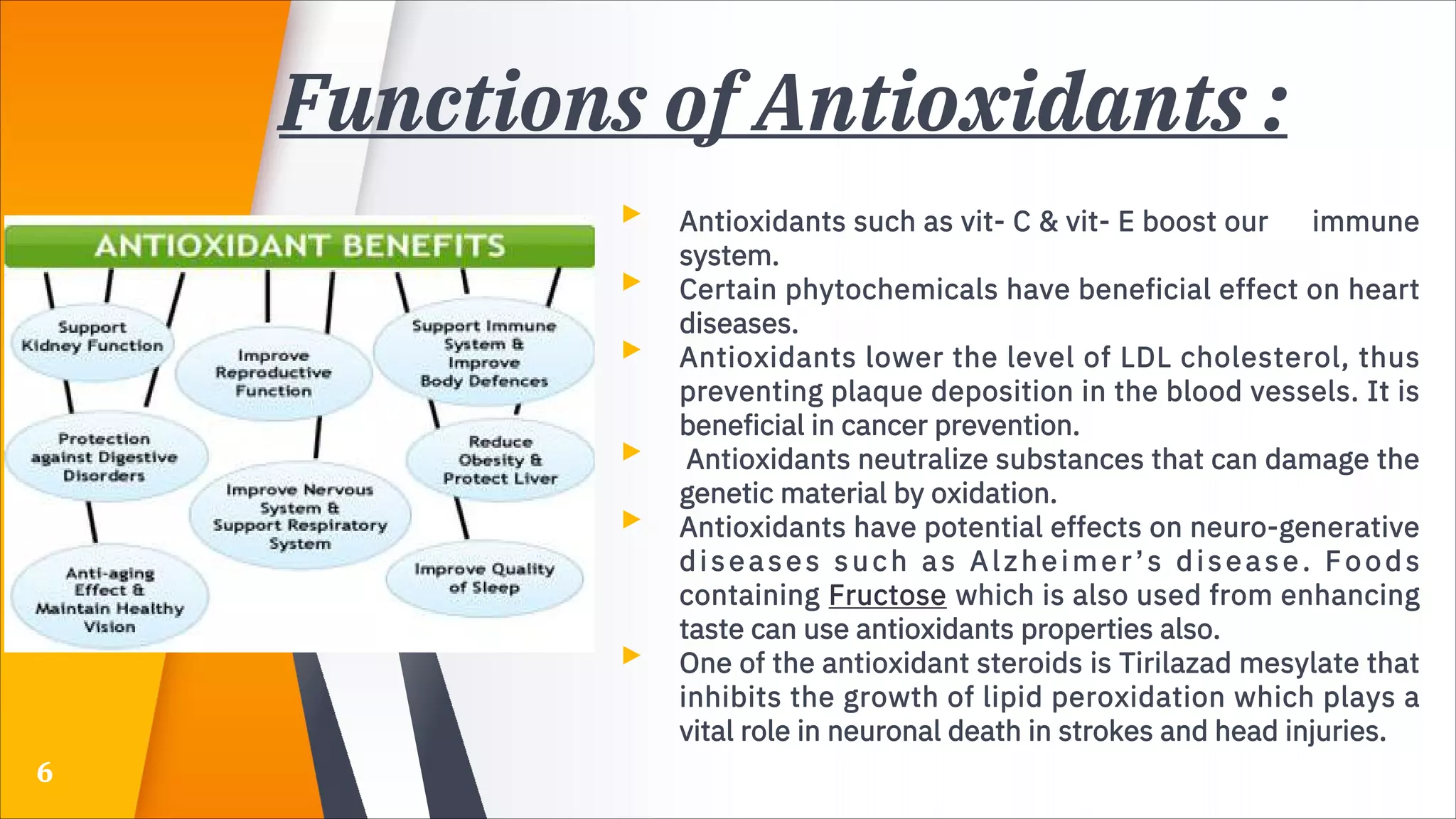 ANTIOXIDANTS POWERPOINT PRESENTATION | PDF