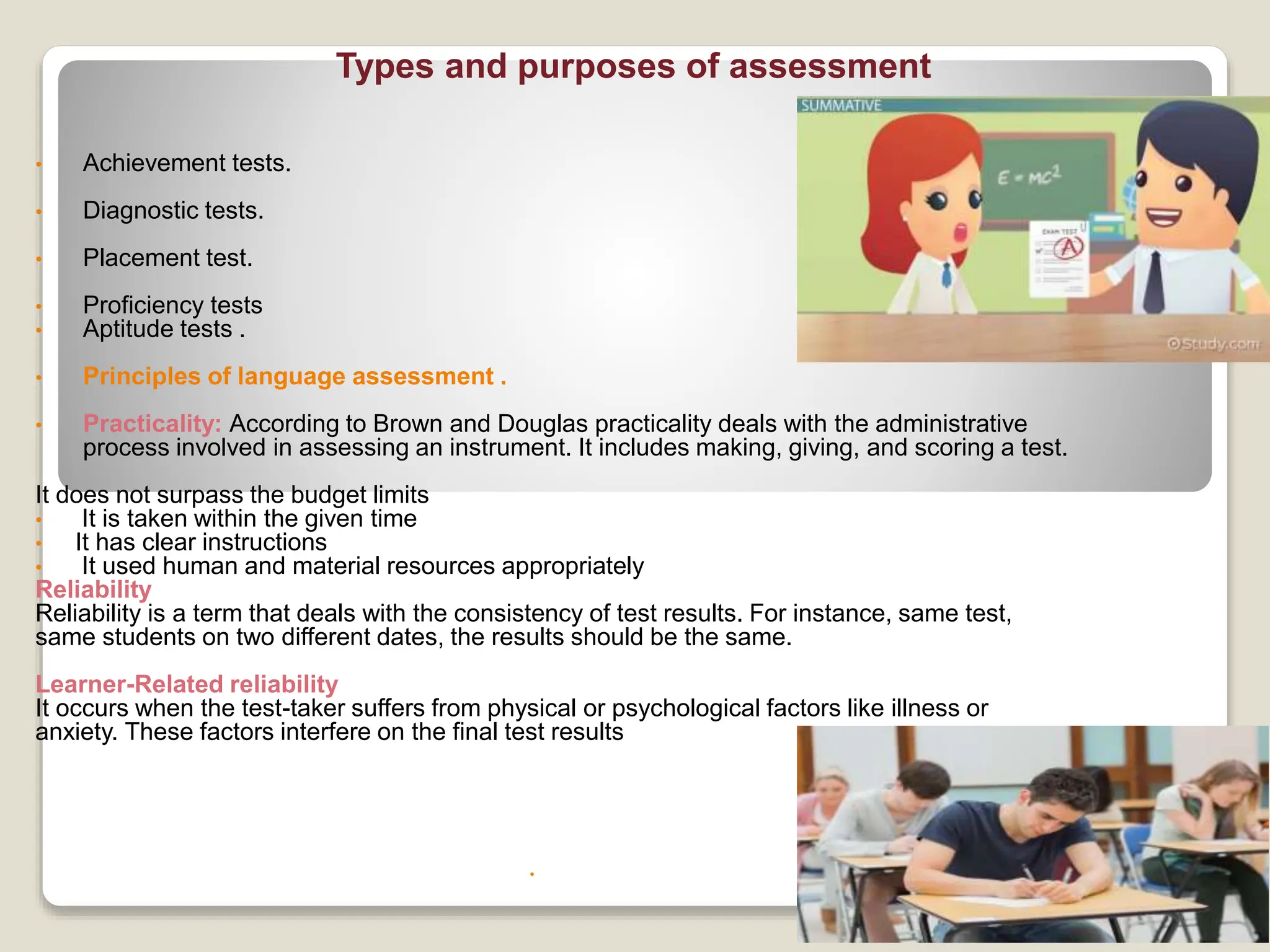 Principles of Language Assessment | PPTX