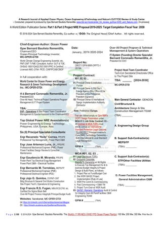 The Rule of Law & The Ocean Power Design & Build Project NRE Plant. [1st 36pp of 100pp_Rev.04a ...