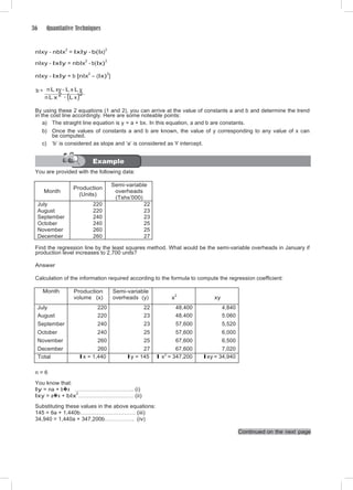 A1.Quantitative techniques for CPA Tanza | PDF