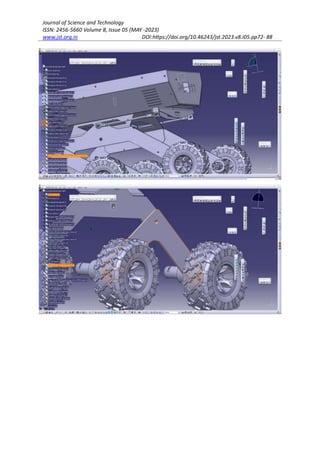 Design and Development of Six-Wheeled Robot with Rocker Bogie ...