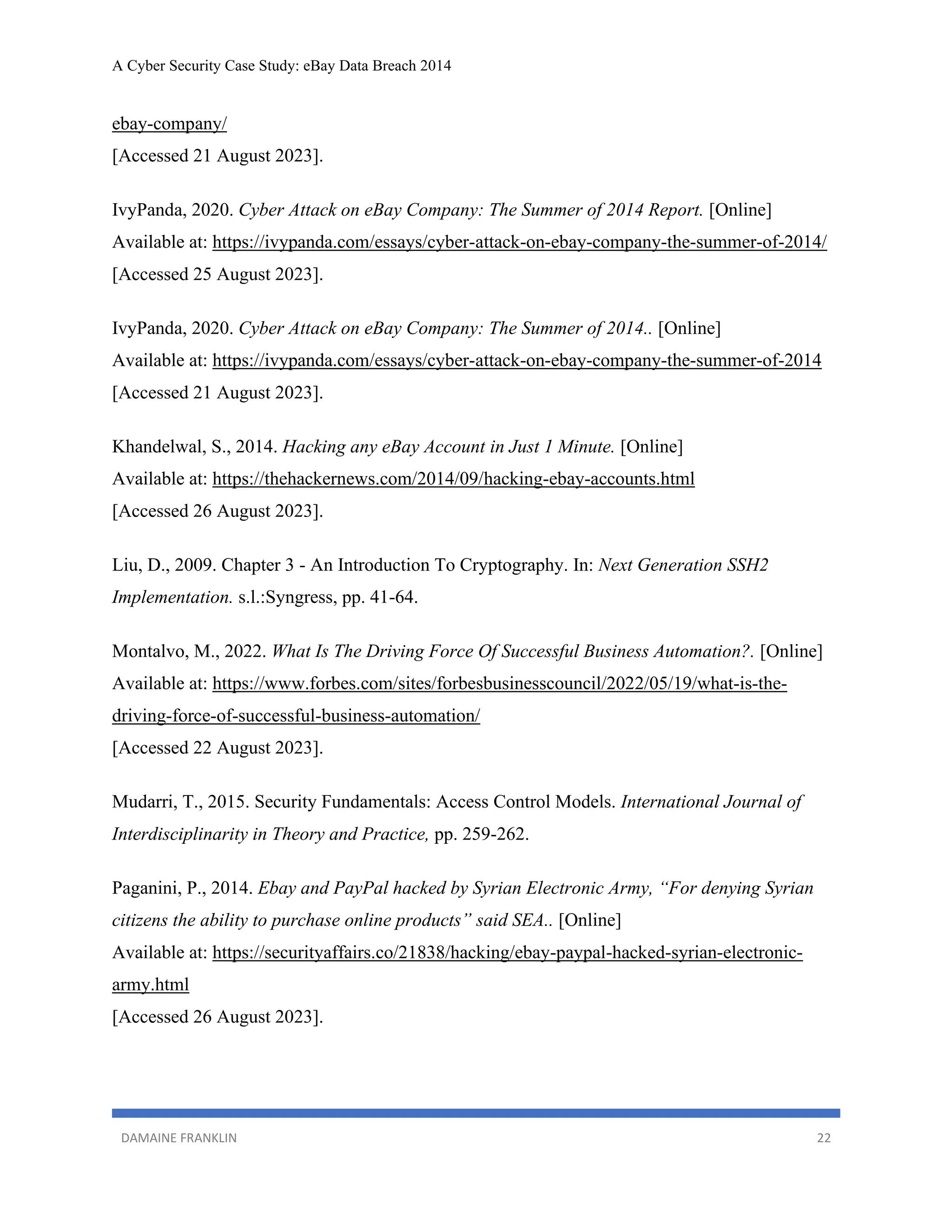 Computer Security - Case Study | PDF