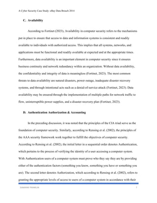 Computer Security - Case Study | PDF