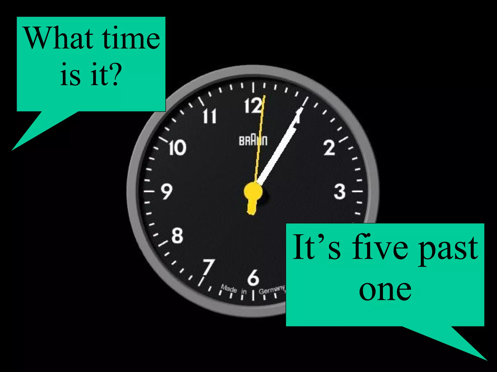 The time | PPT