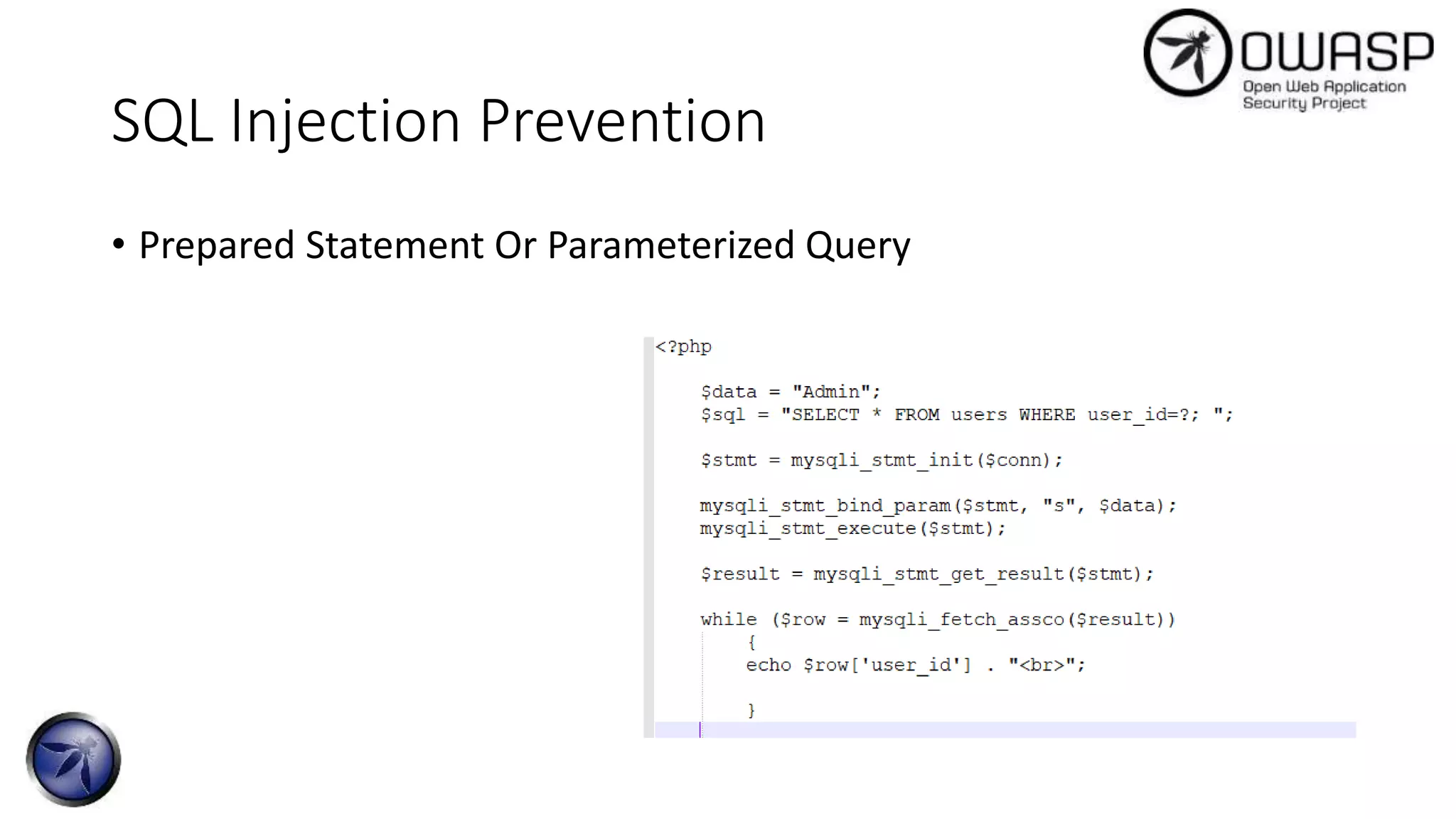 Owasp Top 10 Day 1 A1 Injection Attacks Ppt