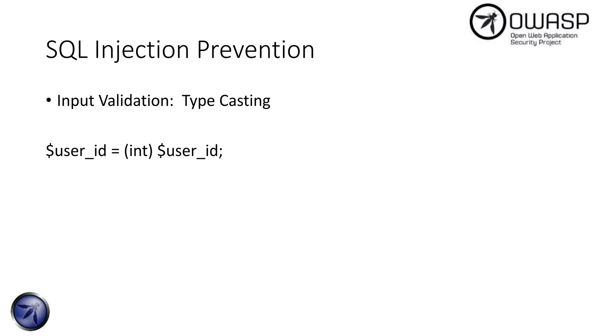 Owasp Top 10 Day 1 A1 Injection Attacks Pptx Databases