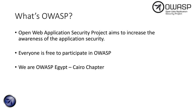 OWASP Top 10 - Day 1 - A1 injection attacks | PPT