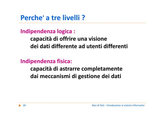 Basi di Dati - A1 - Introduzione alle basi di dati | PDF | Databases | Computer Software and ...