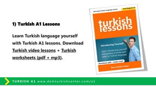Turkish Language A1 | PPTX
