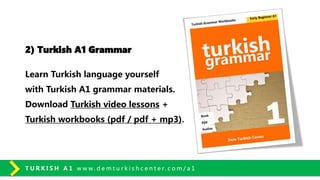 Turkish Language A1 | PPTX | Education