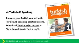 Turkish Language A1 | PPTX