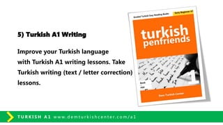 Turkish Language A1 | PPTX