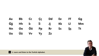 Learn Turkish Alphabet