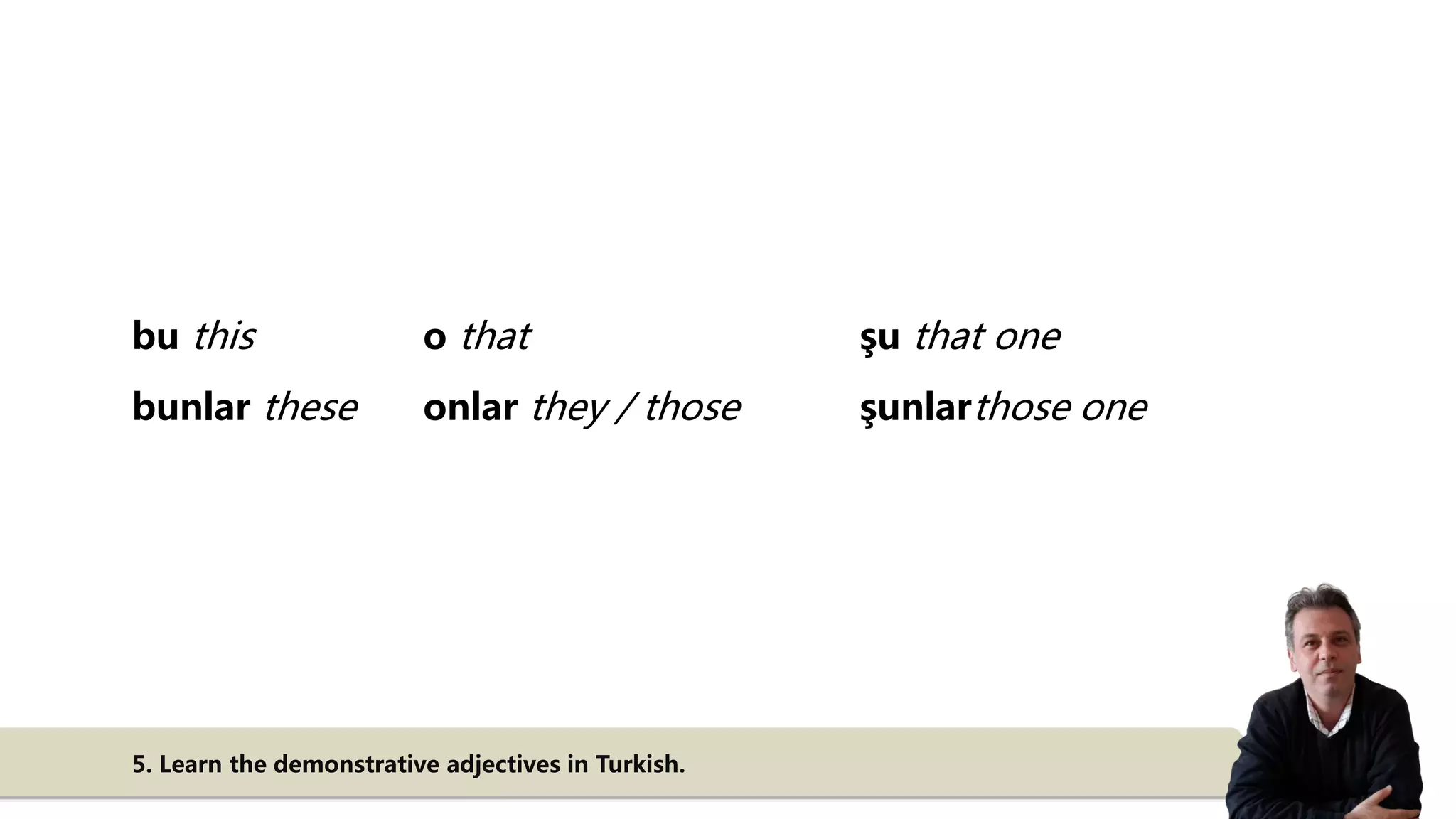 Turkish Grammar - Basic Adjectives | PPTX