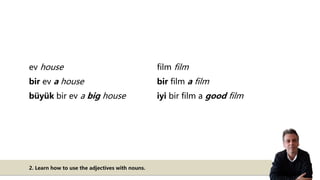 Turkish Grammar - Basic Adjectives | PPTX