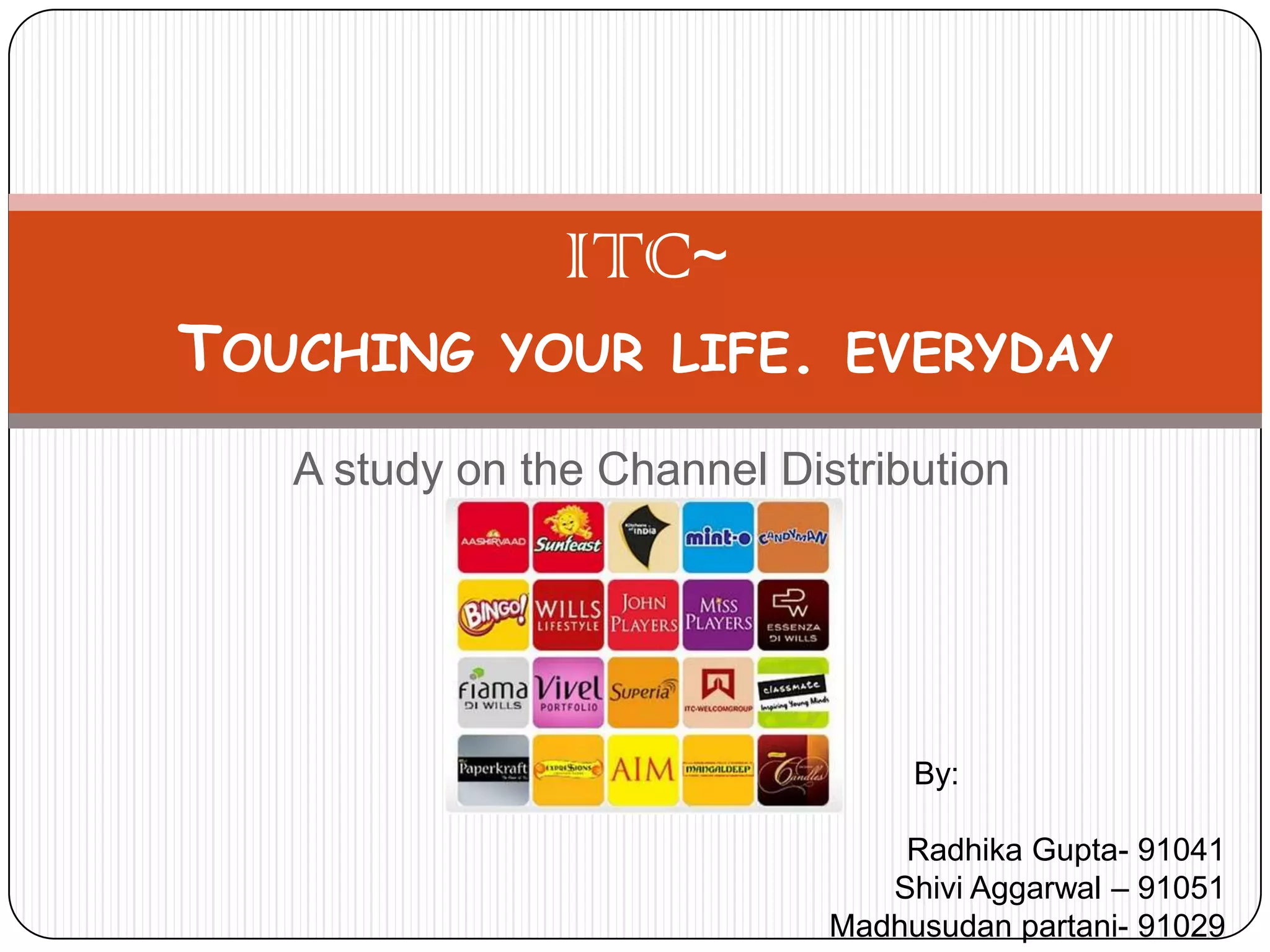 ITC- Distribution Channel | PPTX