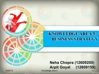Knowledge area 5 from IMBOK | PPT