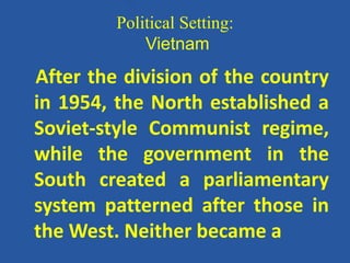 Vietnam (Political Setting) | PPTX